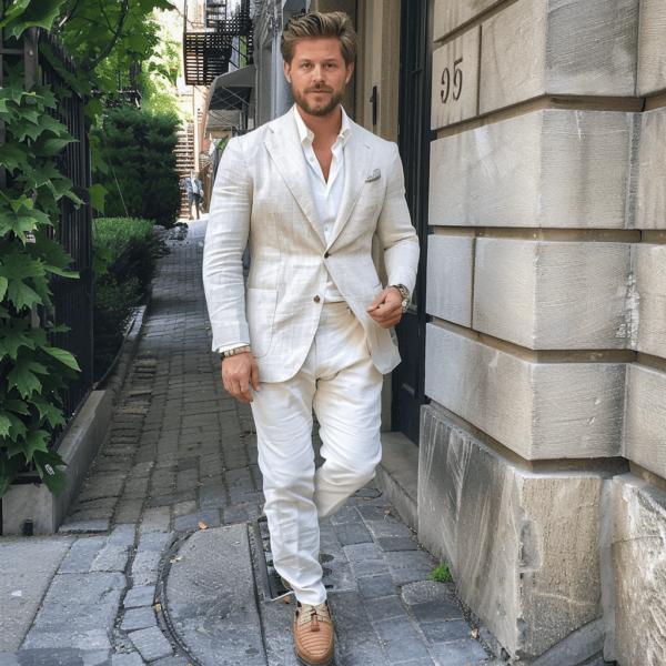 10 Linen Suit Ideas for Men | Breezy Elegance All Summer Long