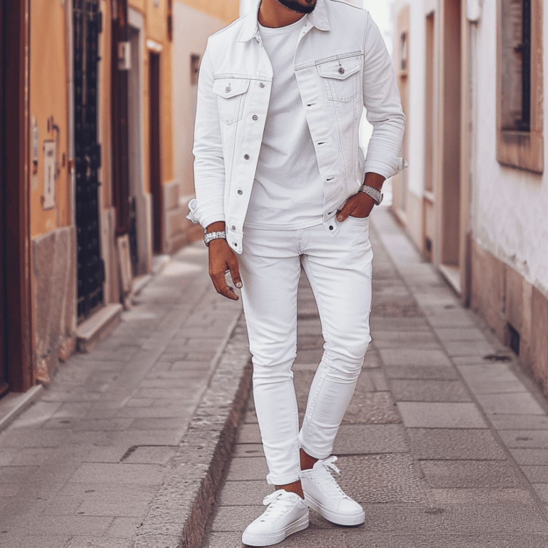 10 All-White Outfit Ideas for Men : Fresh Looks for Every Occasion